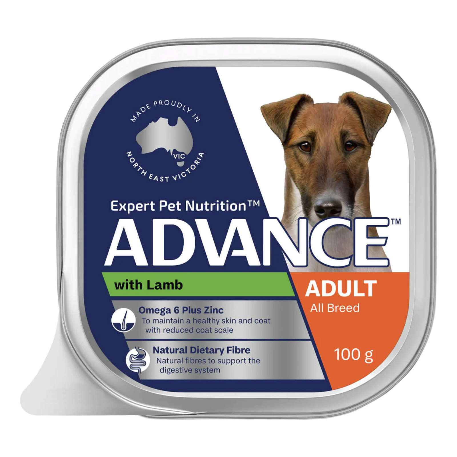 Buy Advance Single Serve Adult Wet Food Lamb With Rice 100g*12 - Free ...